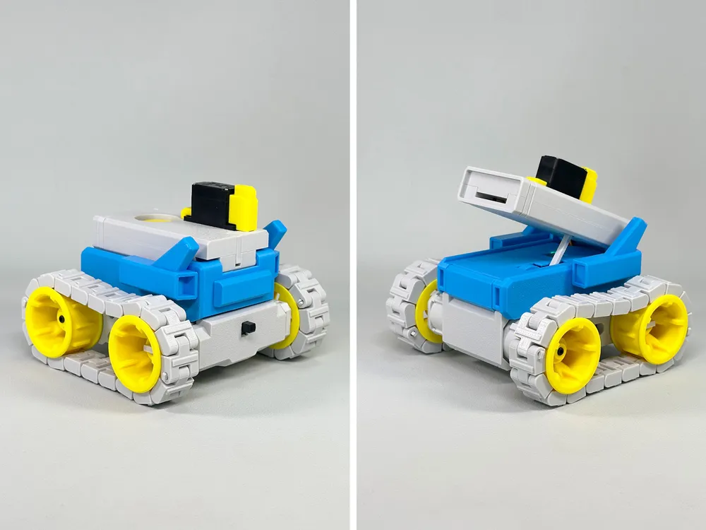 CyberBrick Mini T (Remote-Controlled Mini Tank) - Free 3D Print Model ...