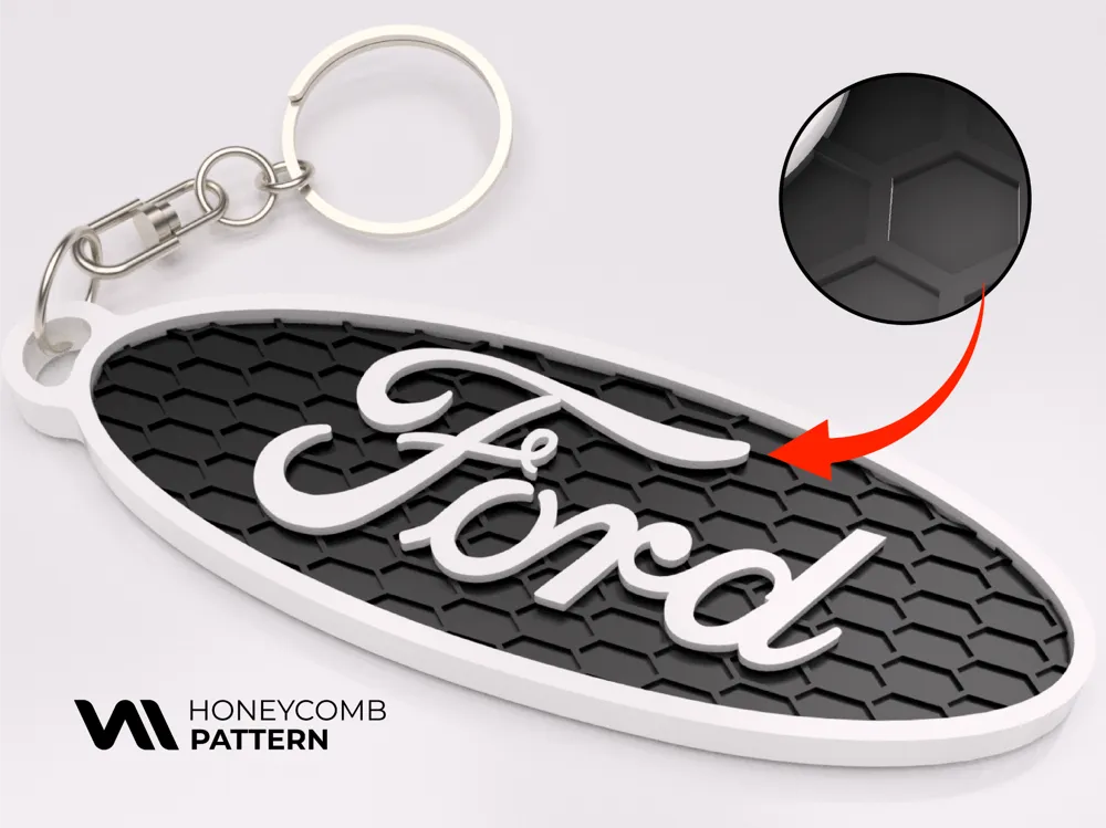 Ford Keychain by VISMOND GROUP MakerWorld: Download Free 3D Models