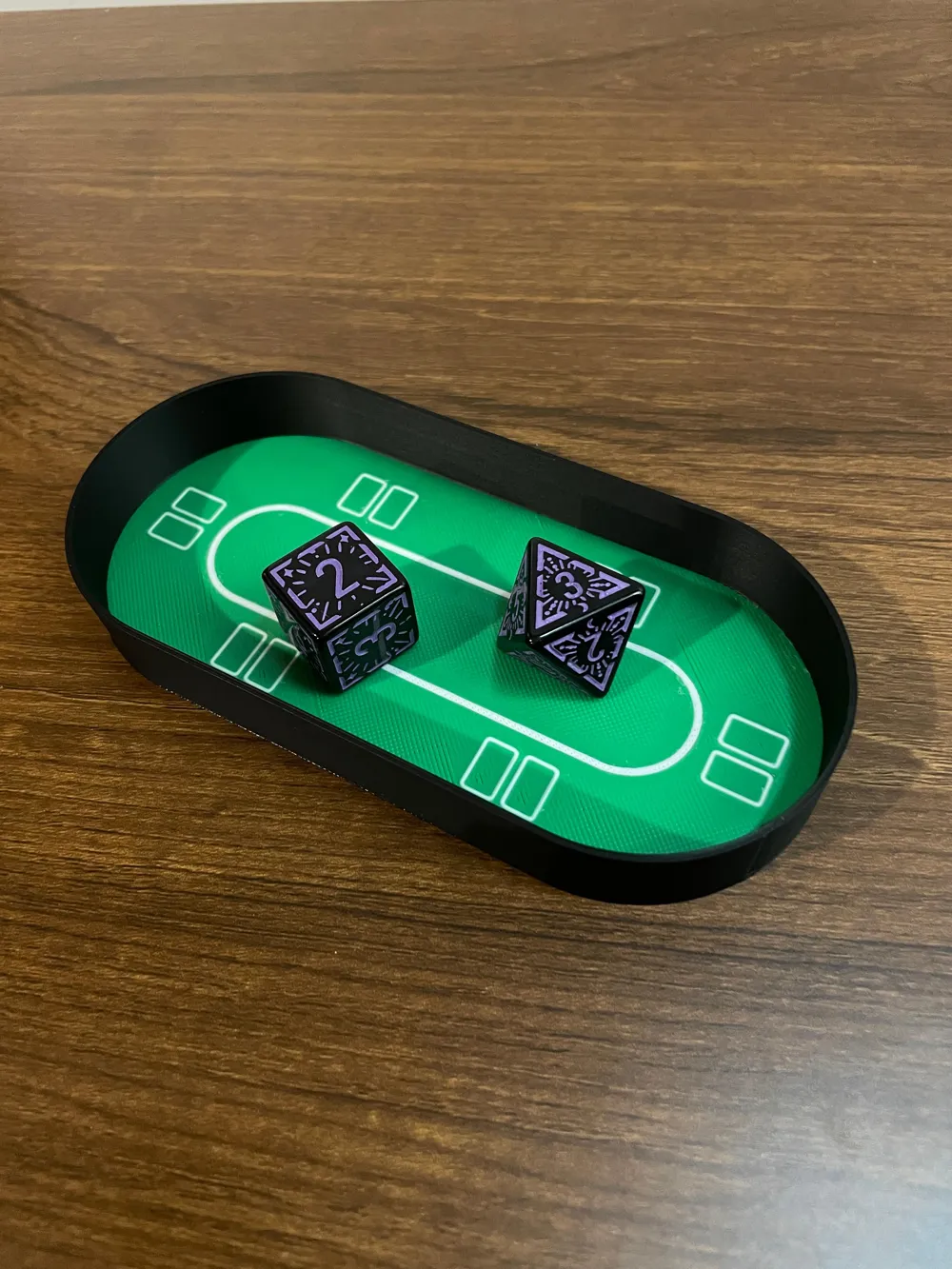 Mini Poker Table Dice Tray by Liiuk3D MakerWorld: Download Free 3D Models