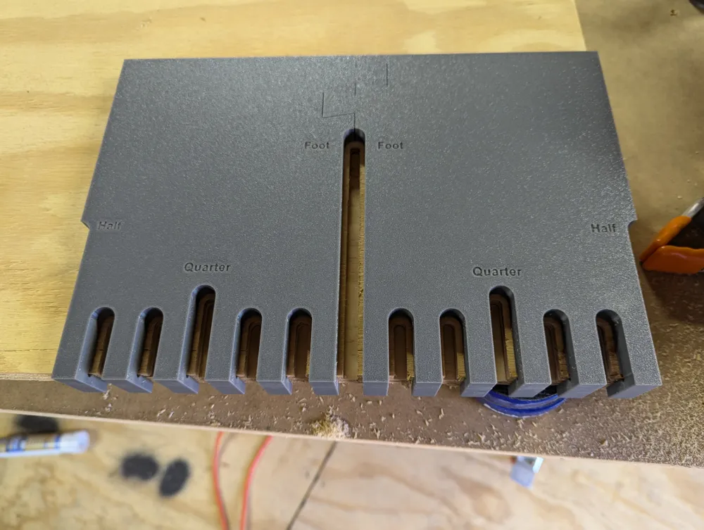 Router Template for Making Growth Chart Rulers by Nick - MakerWorld