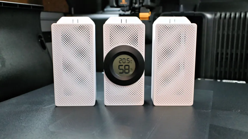 AMS Silica Box with Hygrometer - Free 3D Print Model - MakerWorld