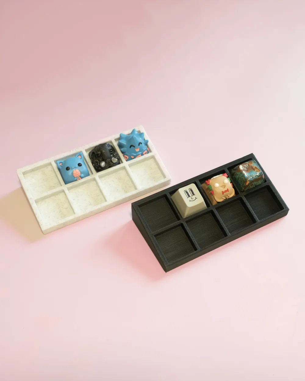 Artisan Tray Keycaps Holder by Hugo Azevedo - MakerWorld