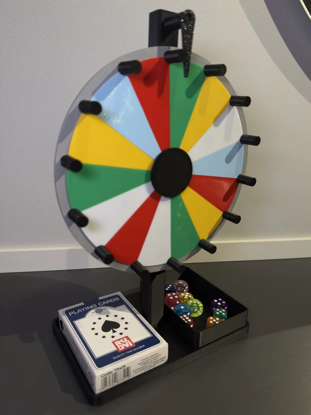 Mini Ruleta de Premios a Color V2.0 – Con Almacenamiento Modular ...