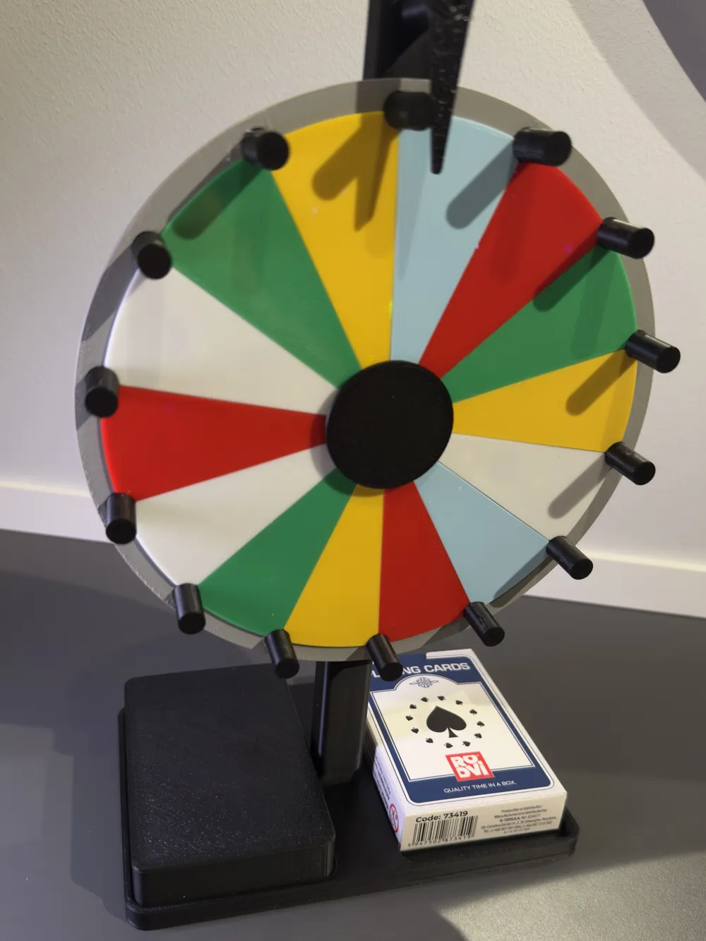 Color Mini Prize Wheel V2.0 – With Modular Storage - Free 3D Print ...