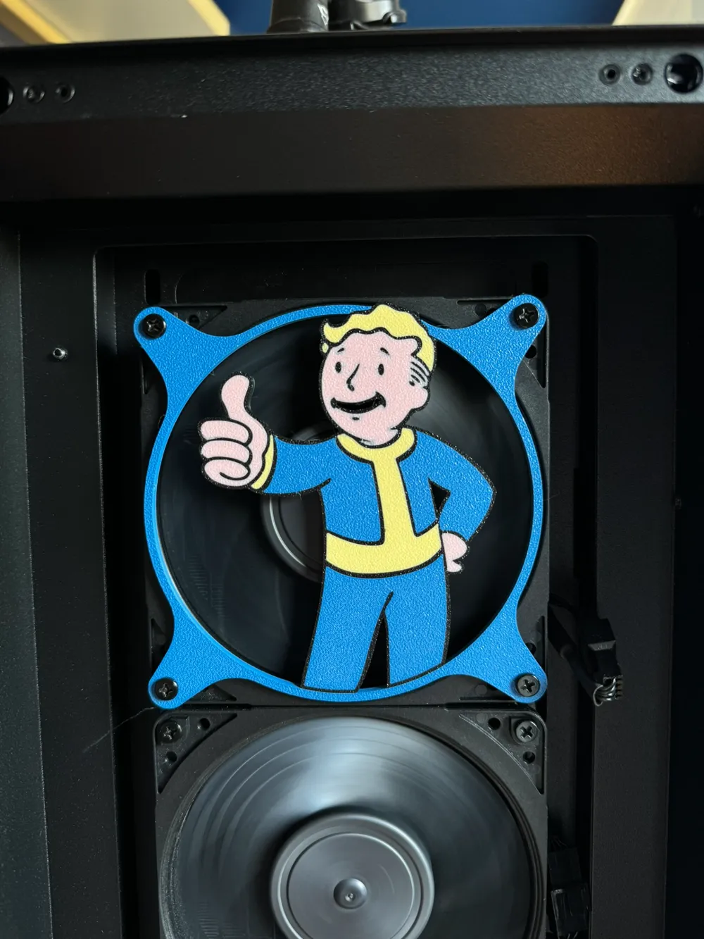 FALLOUT BOY PC Fan Cover 120mm (4 colors) by 3d_print_creations ...