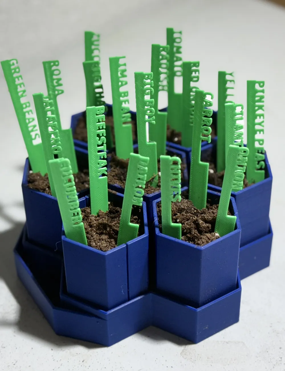 Fast & Simple Garden Tags! by megz23 MakerWorld: Download Free 3D Models
