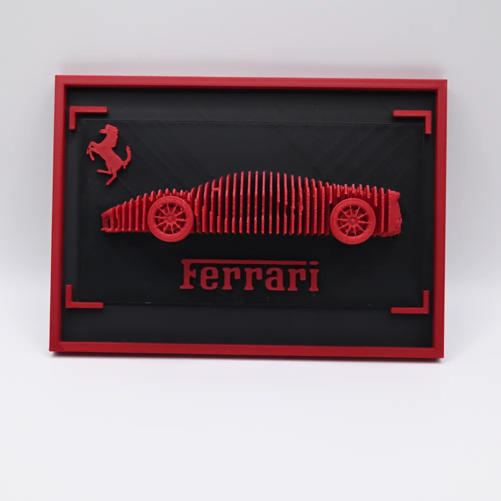Layered Sculpture La Ferrari by Teocin MakerWorld: Download Free 3D Models