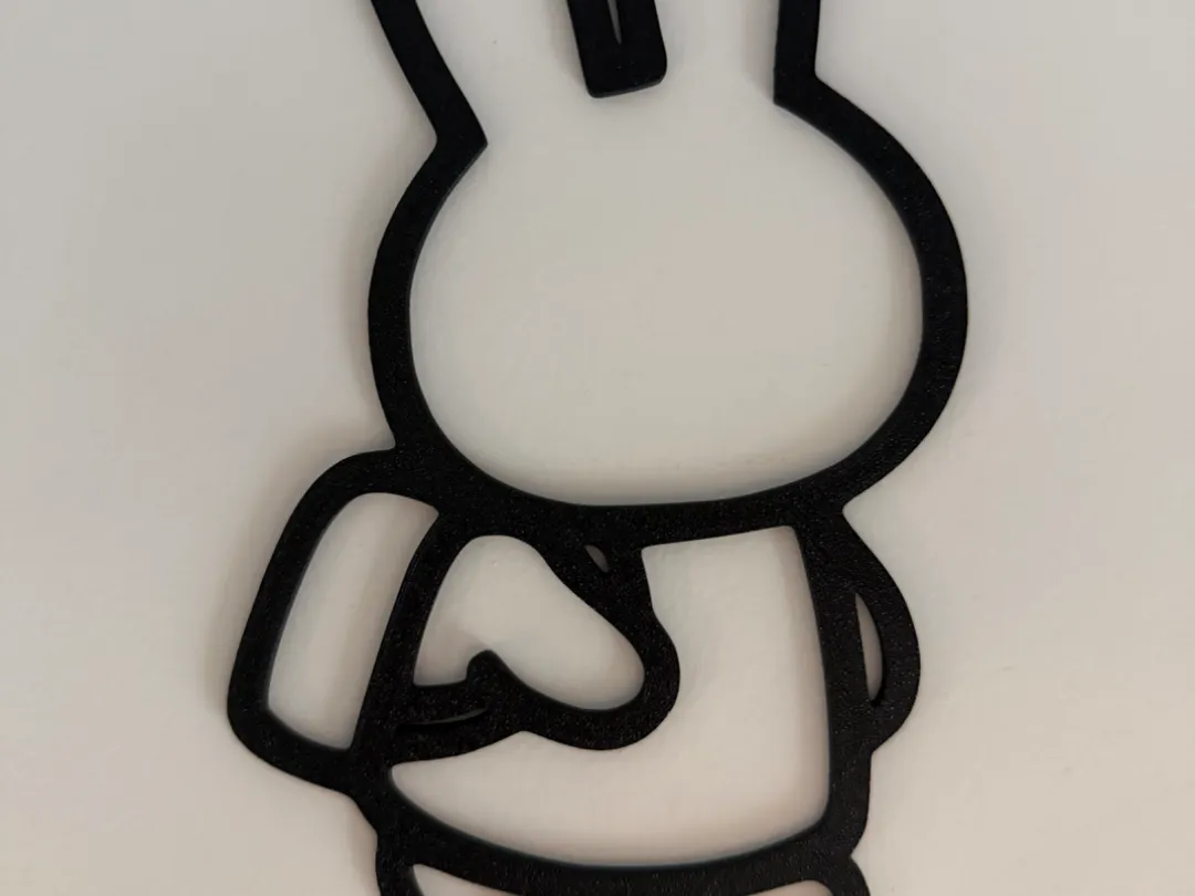 Miffy with backpack - Free 3D Print Model - MakerWorld