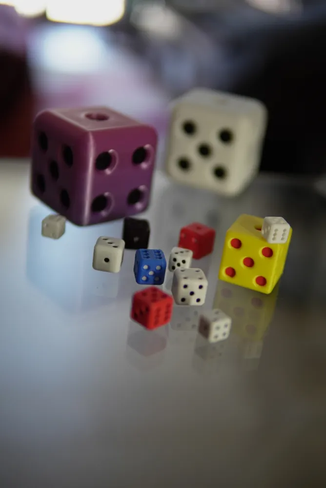 Multi-size Dices (no AMS, multiples sizes) by shaq981 MakerWorld ...