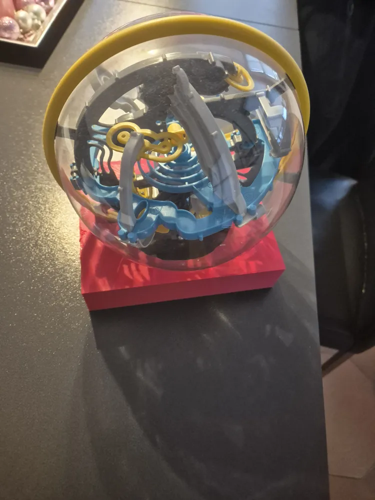 Perplexus 3D Labyrinth Ball, Stand - Free 3D Print Model - MakerWorld