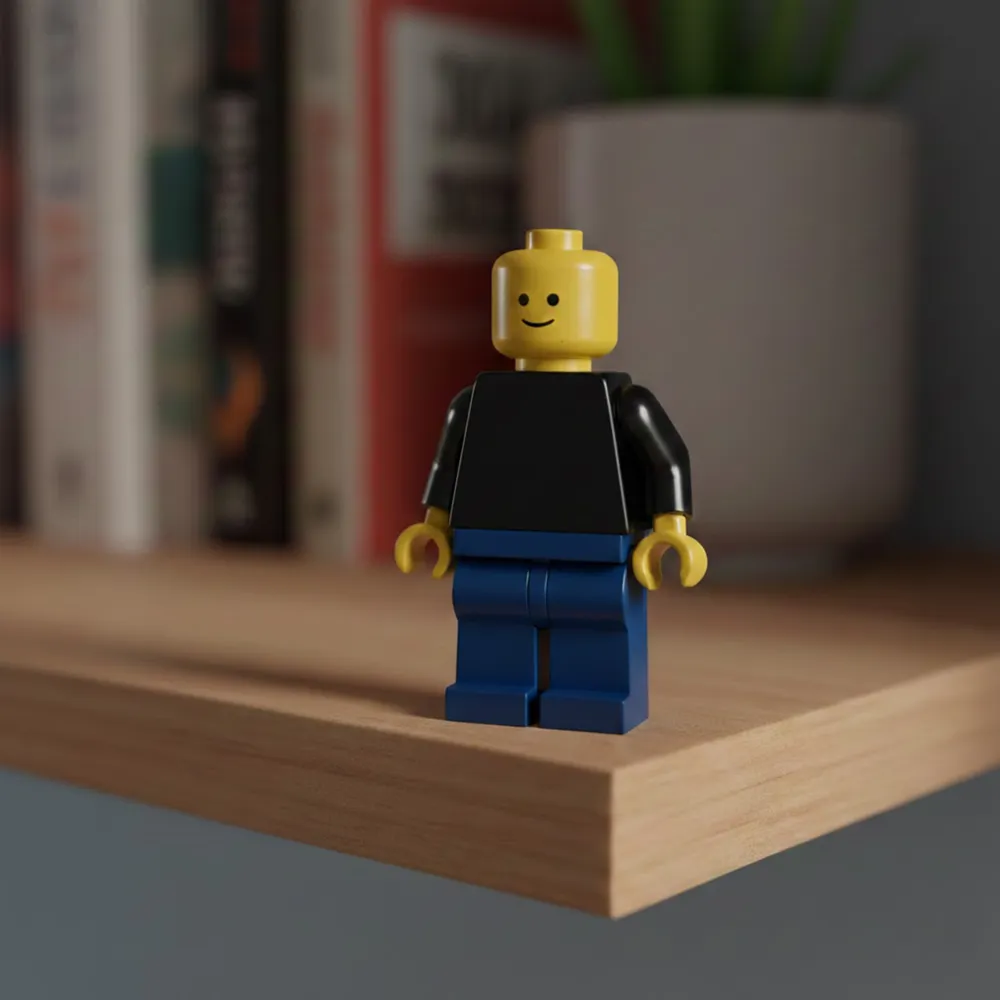 L3go brickman kit card, building block figure - Free 3D Print Model ...