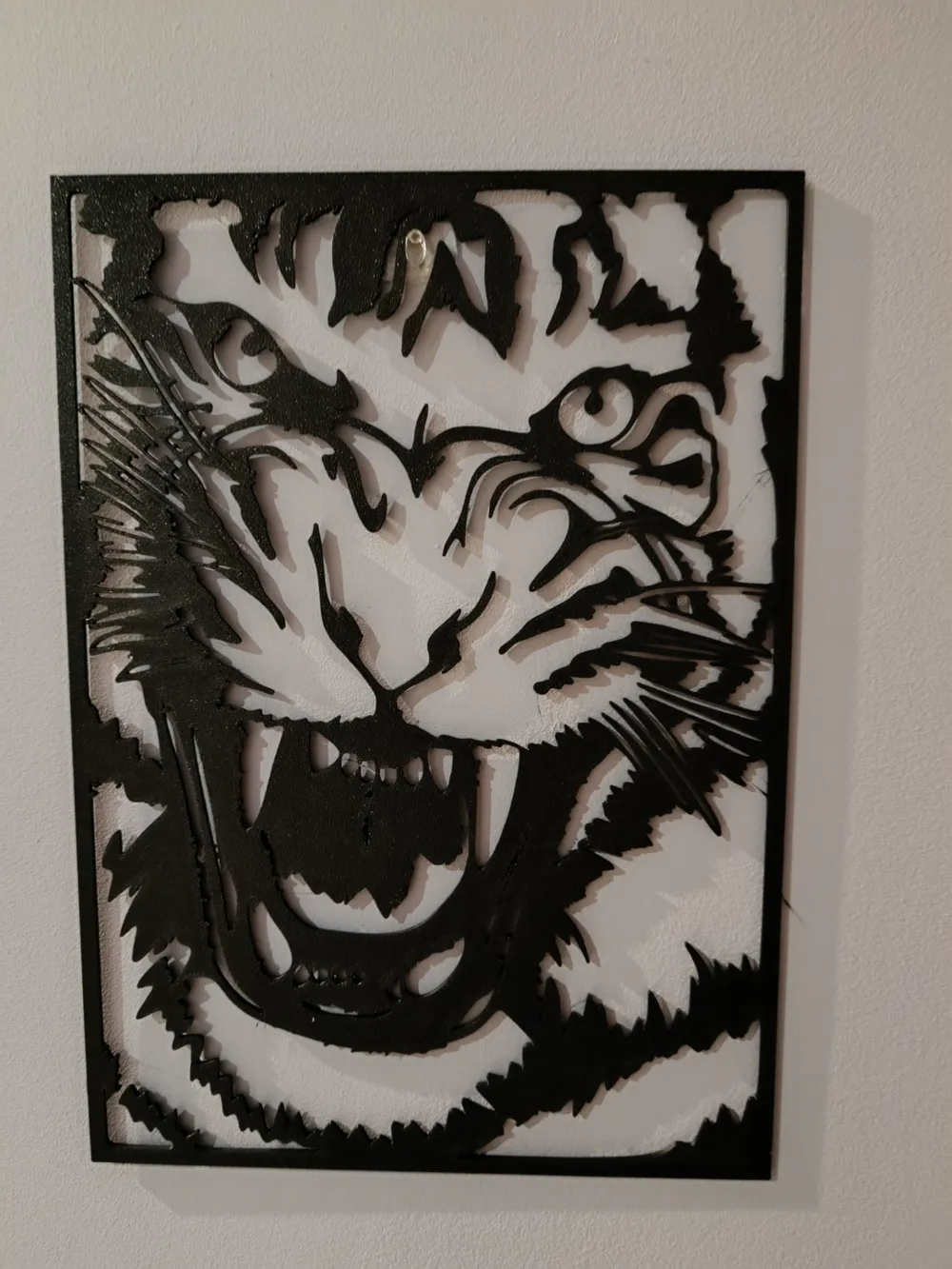 Tiger wall art 2D by Pyciu - MakerWorld