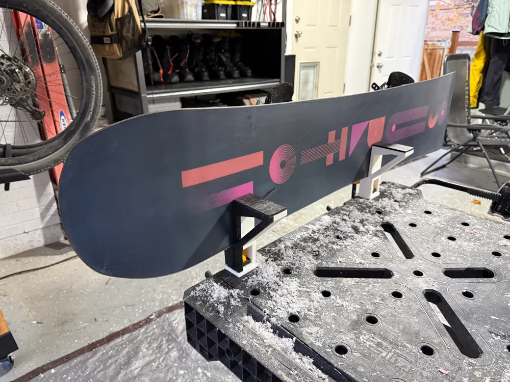 The Ultimate Ski Tuning & Waxing Vice - Free 3D Print Model - MakerWorld