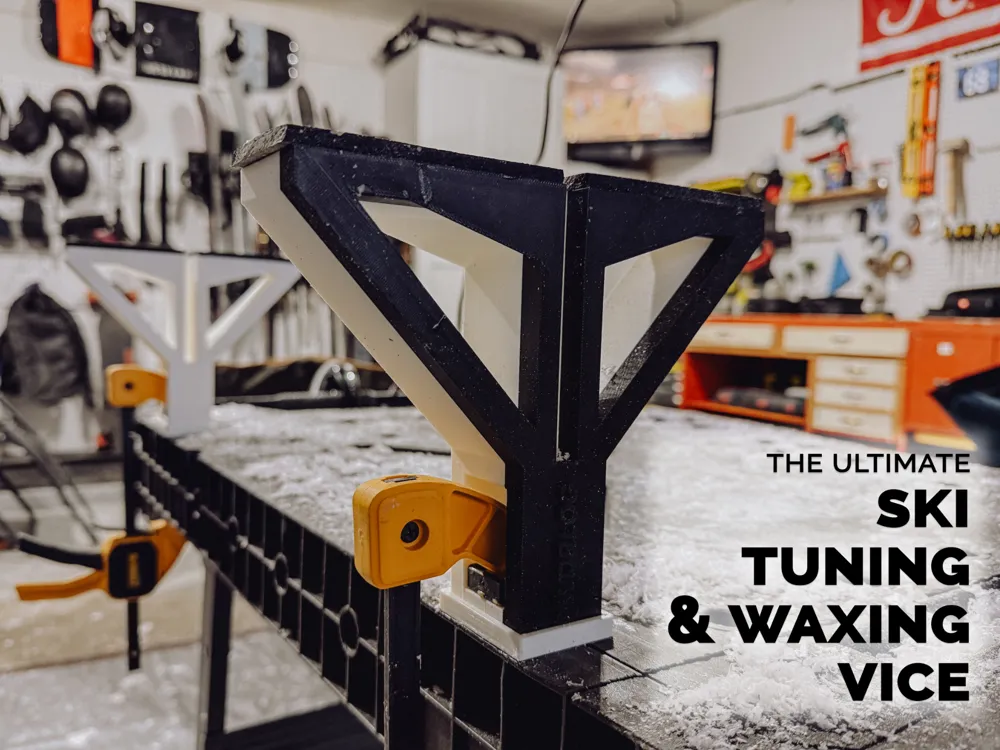 The Ultimate Ski Tuning & Waxing Vice - Free 3D Print Model - MakerWorld