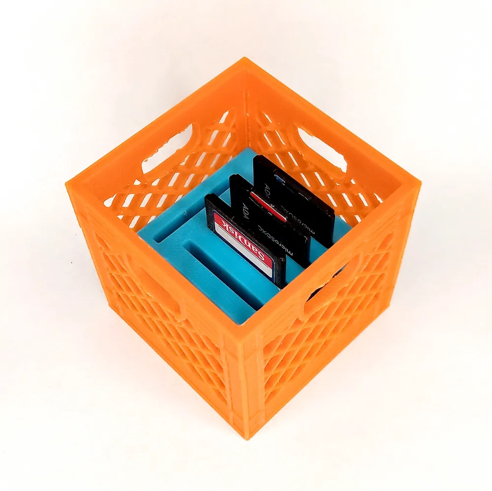 Mini Crate With Organizing Inserts by Pax PrintsMakerWorld: Download ...