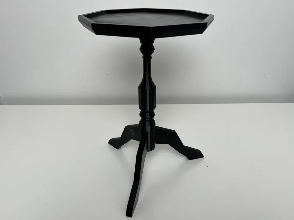 Stealth Geometric Side Table by 3D Theory - MakerWorld