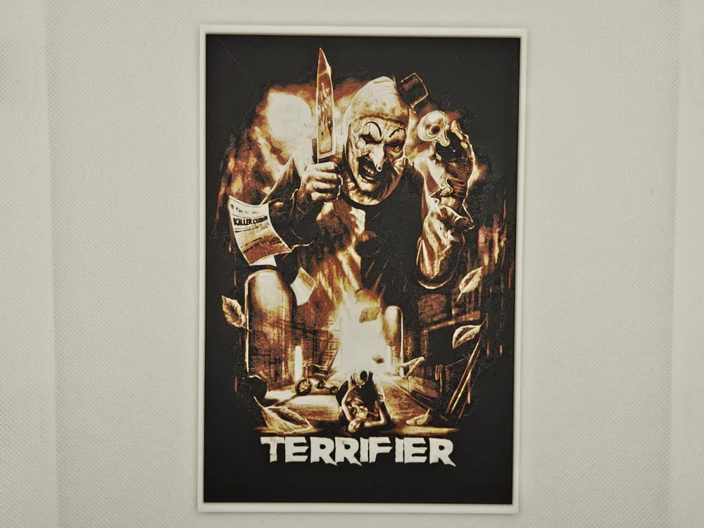 Terrifier (2018) - Movie Poster by Print Sleep RepeatMakerWorld ...