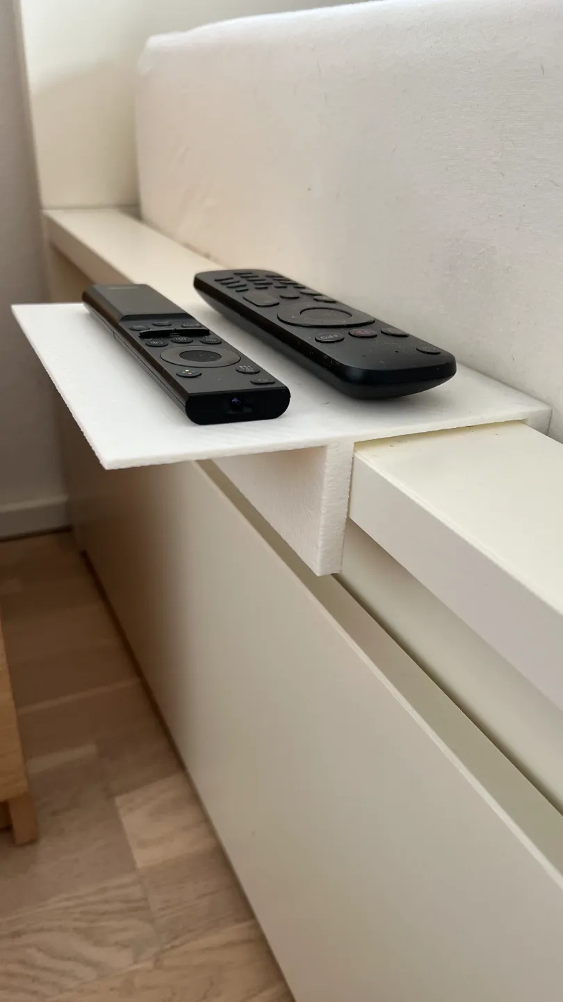 MALM bed - simple shelf / holder by Peffi - MakerWorld