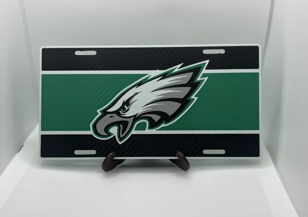 NFL Team License Plate - Philadelphia Eagles by Jandaa - MakerWorld