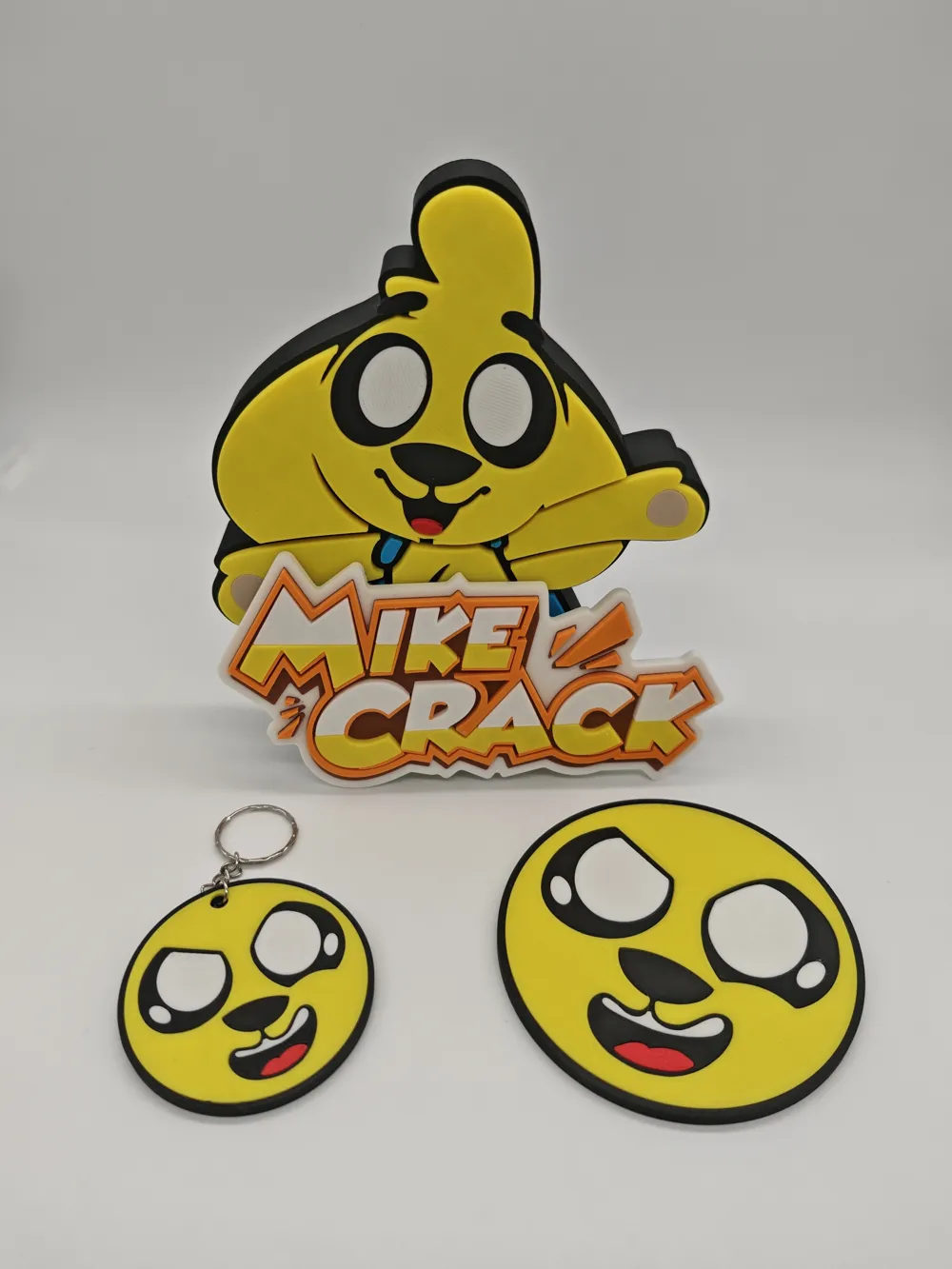 Mikecrack Keychain (NO AMS/AMS) - Free 3D Print Model - MakerWorld