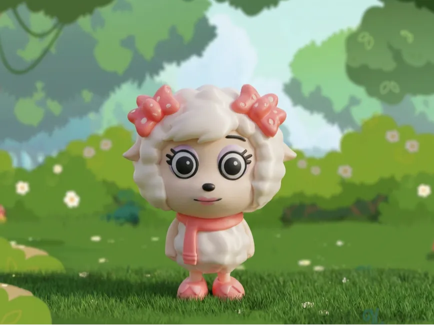 Mei Yangyang (version du pack d'emojis sans voix de Yang Mi) - Modèle d ...
