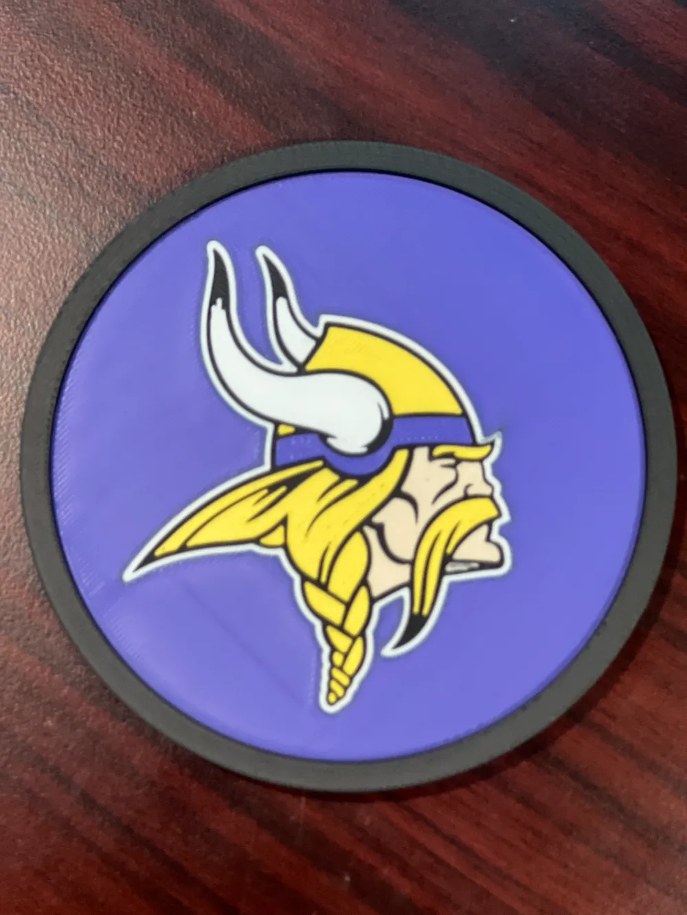 Minnesota Vikings Coaster - Free 3D Print Model - MakerWorld