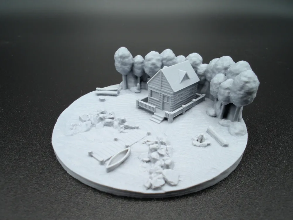 Tiny Lake House by Blubdiwub MakerWorld: Download Free 3D Models