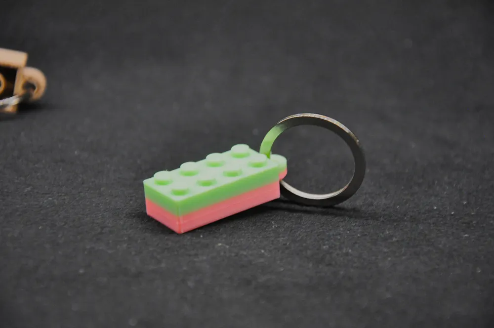 Brick Keychains - Free 3D Print Model - MakerWorld