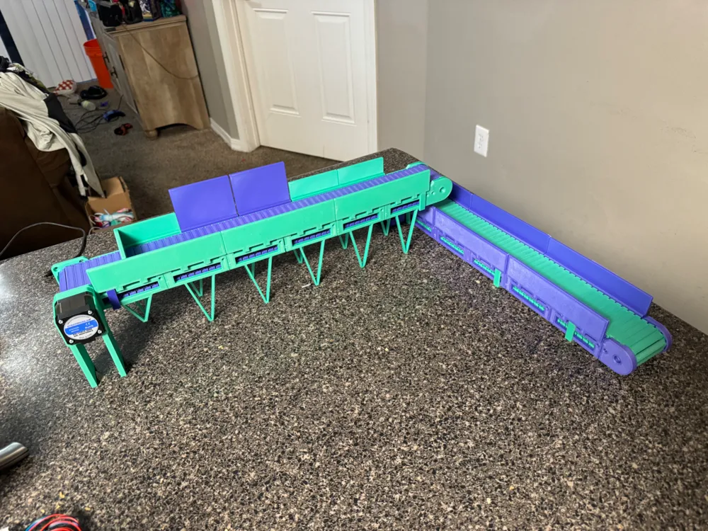 Poop Shoot Conveyor Belt System VERSION 2 by 3DPrintAdventures ...
