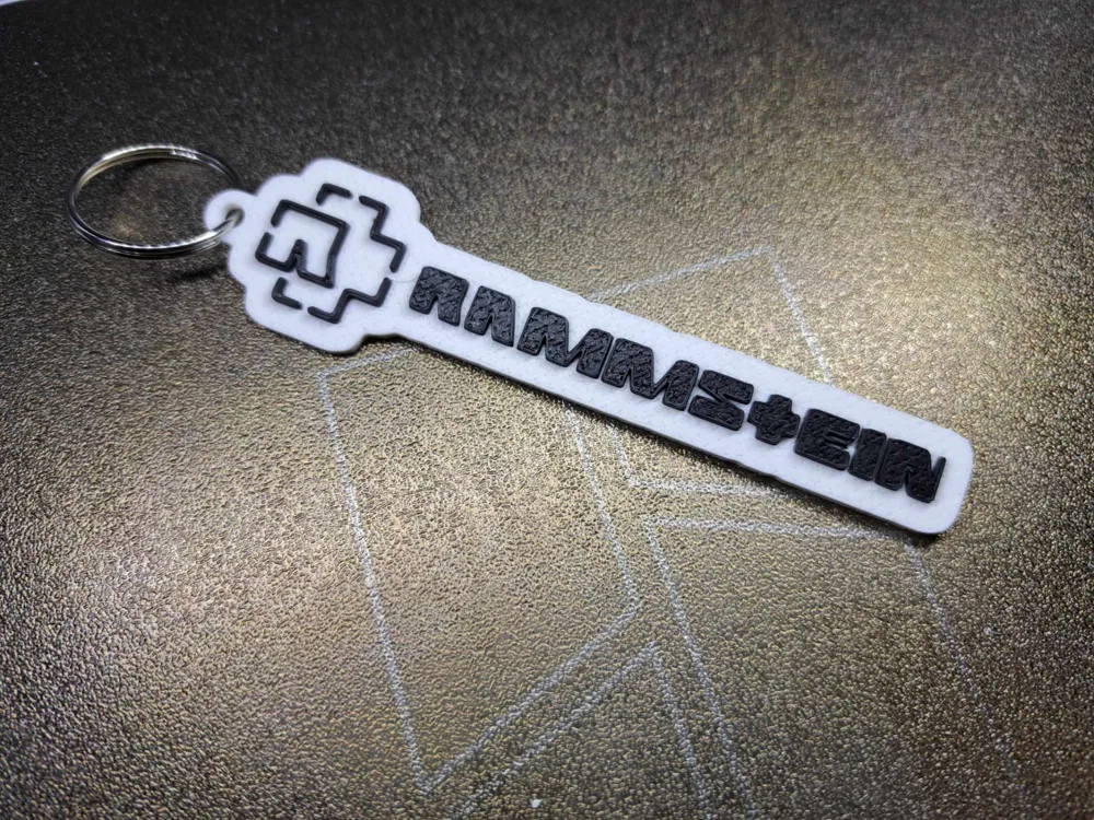 Rammstein Keychain by W00ster - MakerWorld