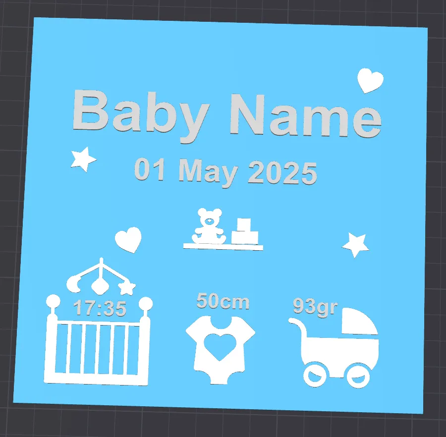 Customizable Baby shower gift / Baby Birthday gift by pinkchocoa ...