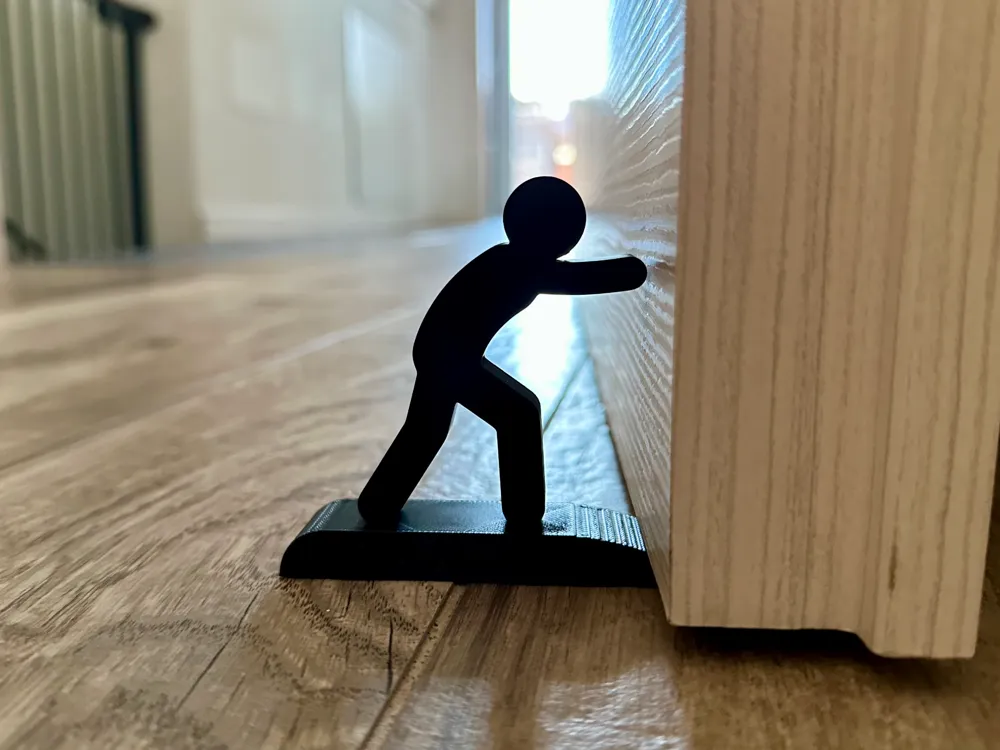Doorstop stickman version- Floor door stopper by CasalingoDisperato🏠🕷️ ...