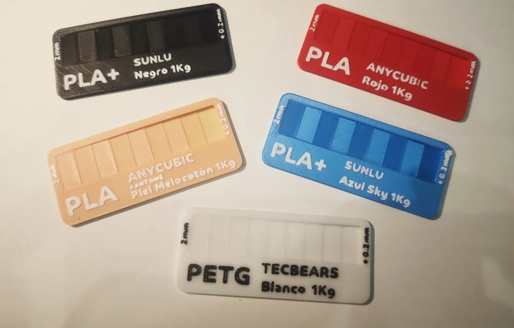 Filament Sample Card Editable - Free 3D Print Model - MakerWorld