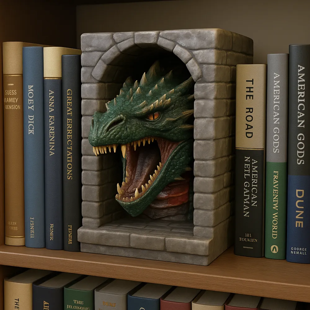 dragon cave book nook - Free 3D Print Model - MakerWorld