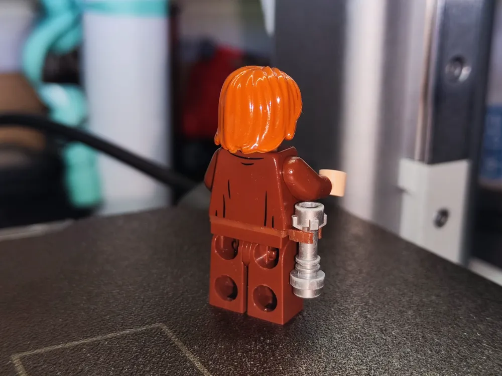 Minifigure Lightsaber Holder – Jedi Belt LEGO by Adalbert - MakerWorld