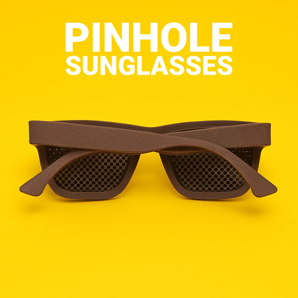 Pinhole Sunglasses - Free 3D Print Model - MakerWorld