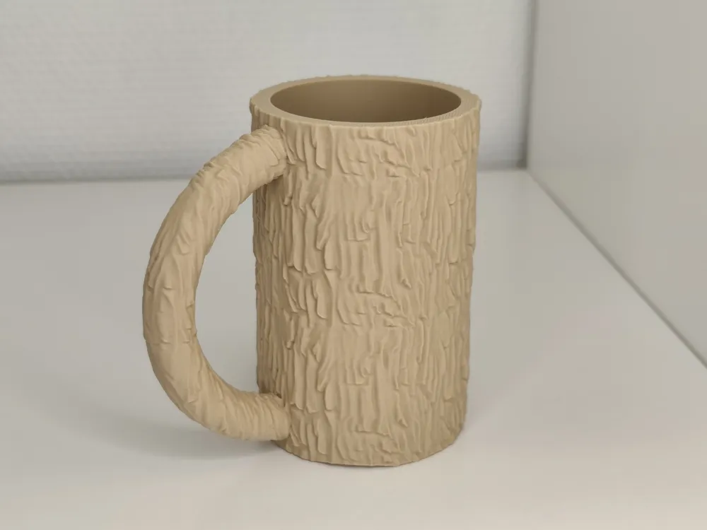 Wood Texture Can Holder Mug for 250ml Red Bull - Free 3D Print Model ...