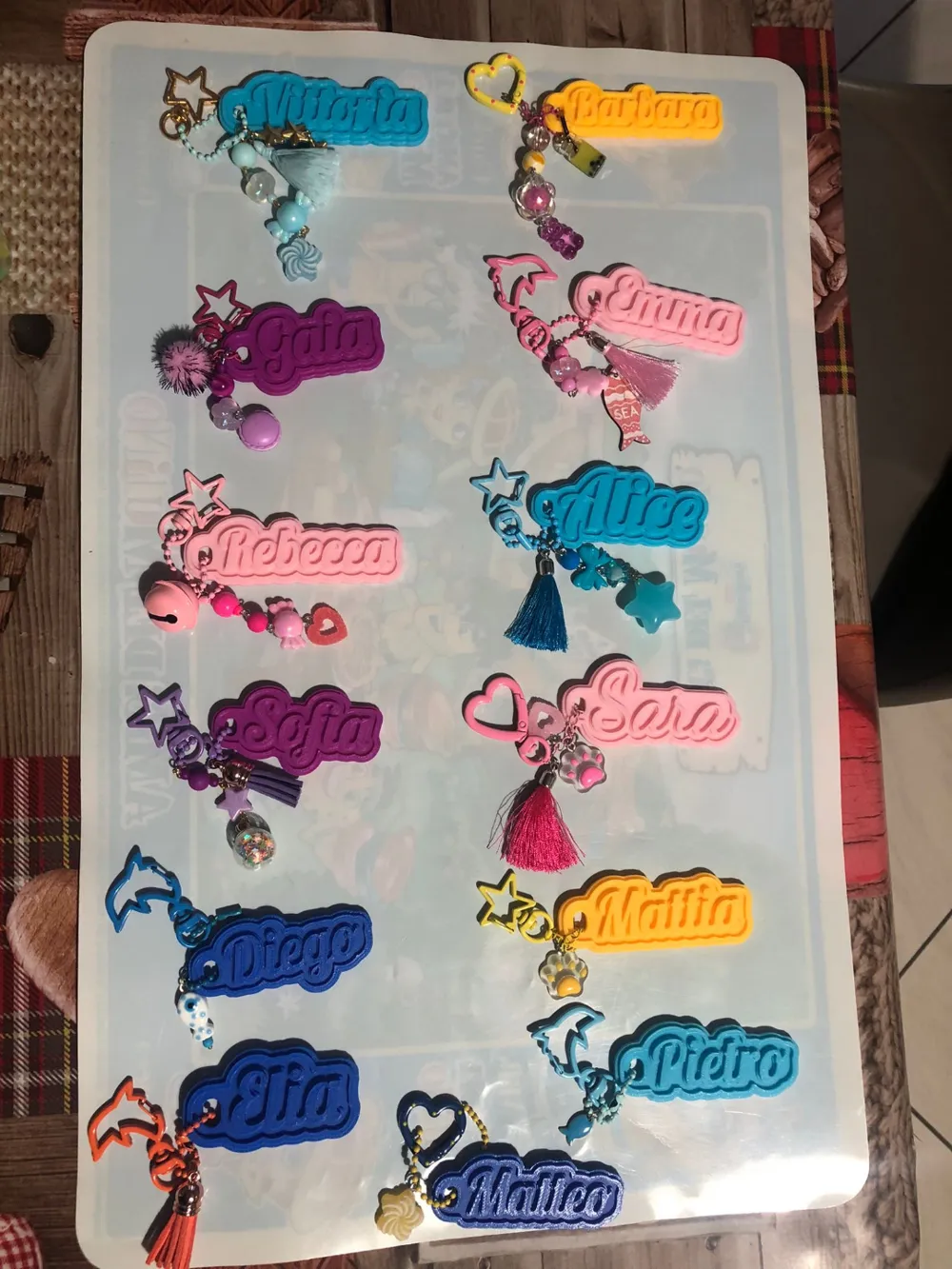 Angelika Name Keychain by spargino MakerWorld: Download Free 3D Models