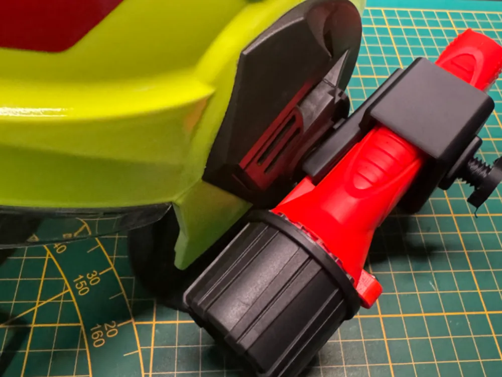 Flashlight Helmet Mount – PAB Dragon HT05 - Free 3D Print Model ...