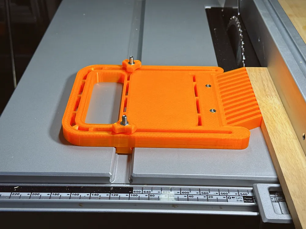 Wood working feather board for table saw 木工台锯羽毛板 by Tong MakerWorld ...