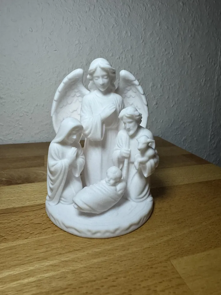 Angel Nativity Scene by 3D Drucker MakerWorld: Download Free 3D Models