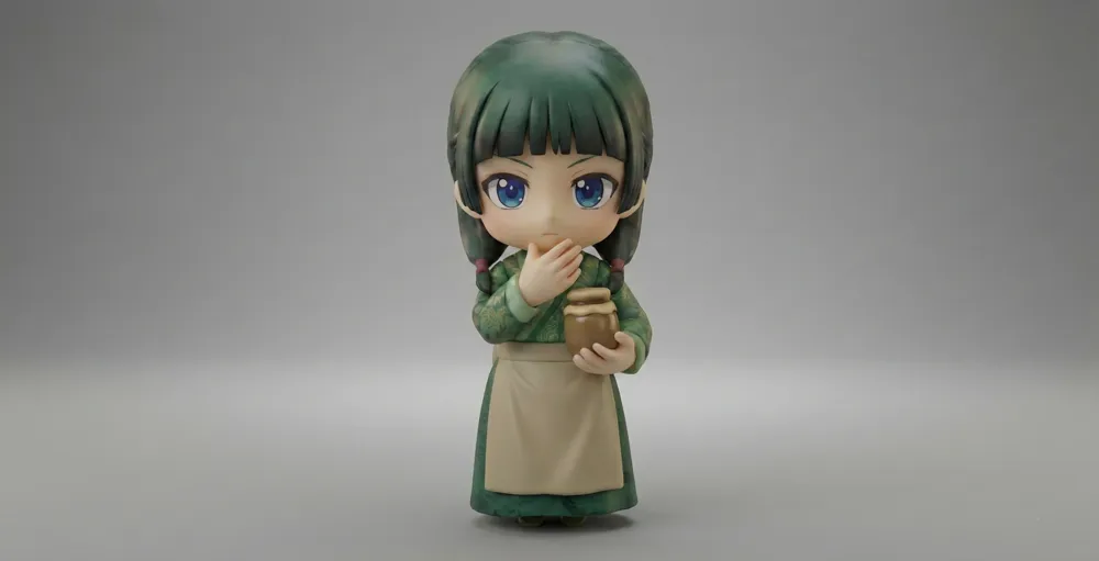 Nachdenkliche Maomao: Die Experimentierprobe – Kostenloses 3D ...