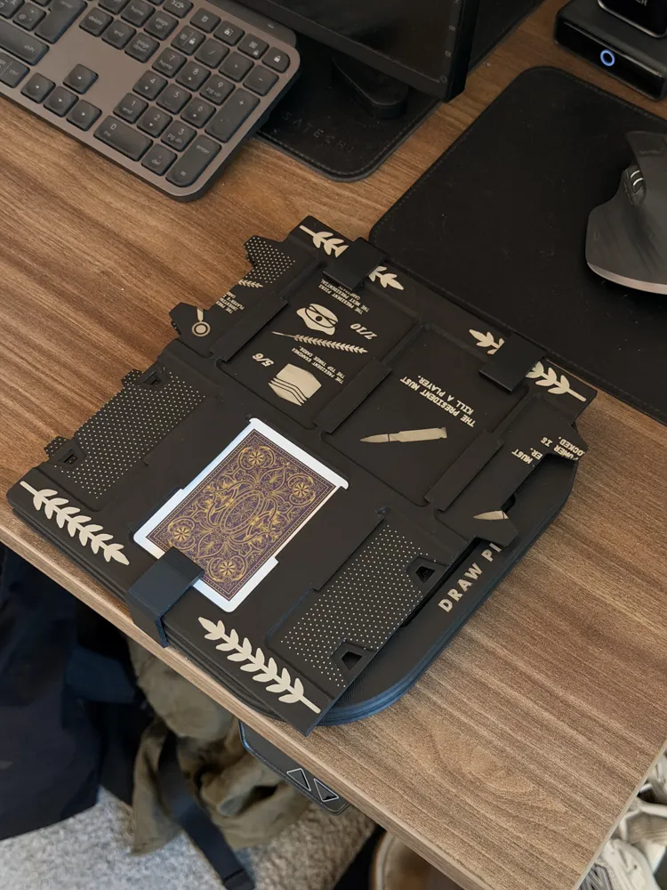 Secret Hitler Board - Playing Card compatible - Free 3D Print Model ...