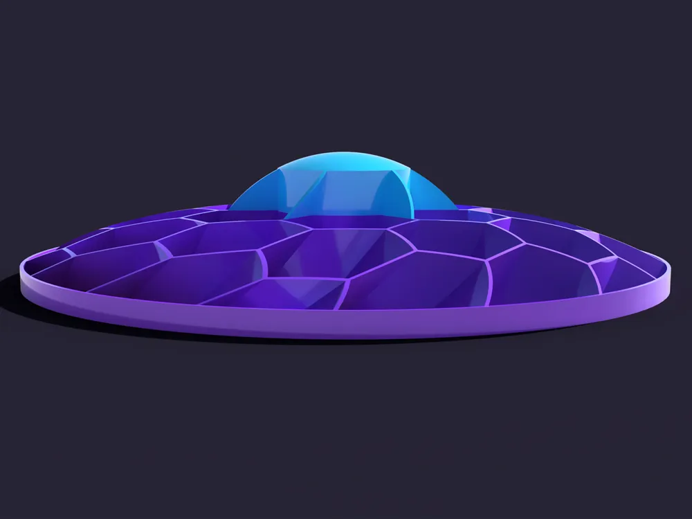 UFO (flying saucer propeller toy) by laisch - MakerWorld