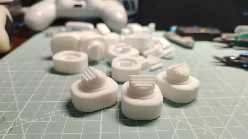 High-fidelity replica of the F-16 HOTAS joystick buttons as a fidget ...
