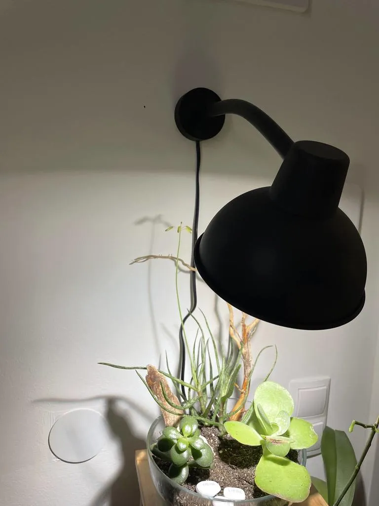Ikea SKURUP lamp wall mount by jovi MakerWorld: Download Free 3D Models