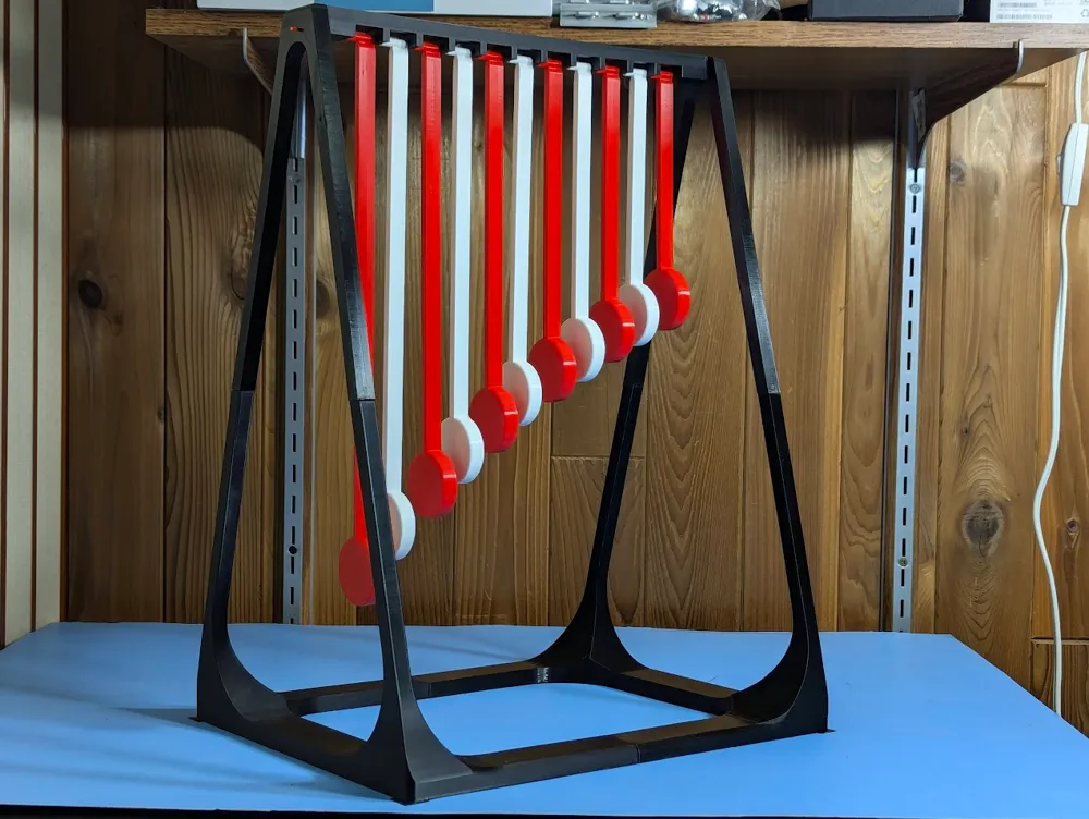 Pendulum Wave - Free 3D Print Model - MakerWorld