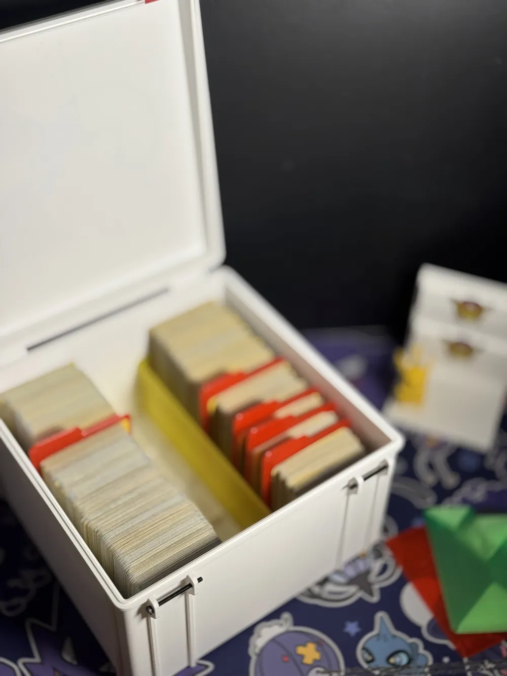 Trading Card Gridfinity Storage Box - Free 3D Print Model - MakerWorld