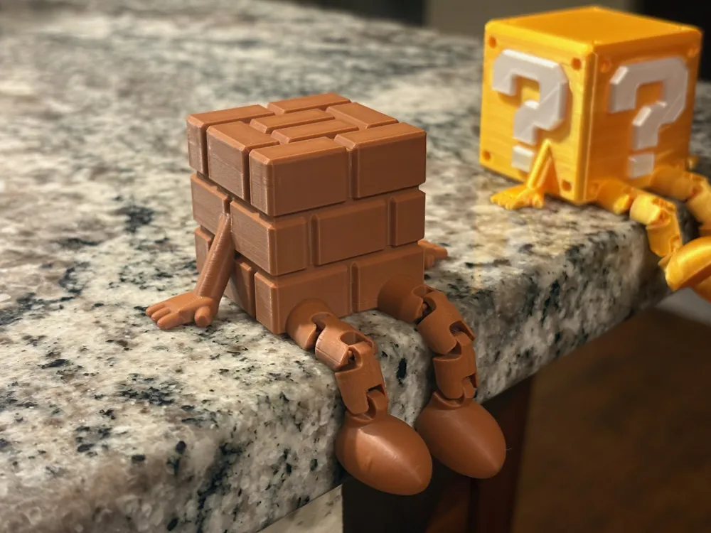 Mario Block Buddies - Free 3D Print Model - MakerWorld