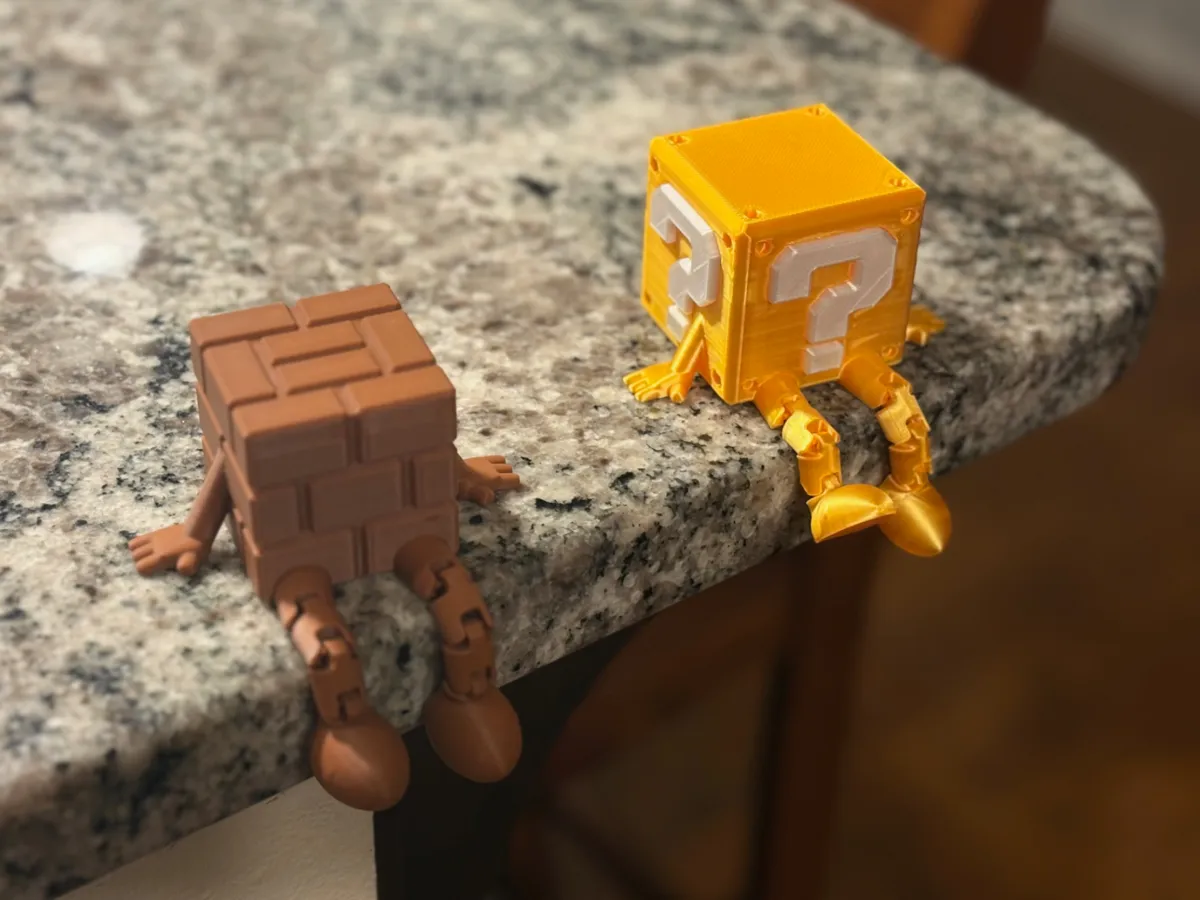 Mario Block Buddies - Free 3D Print Model - MakerWorld
